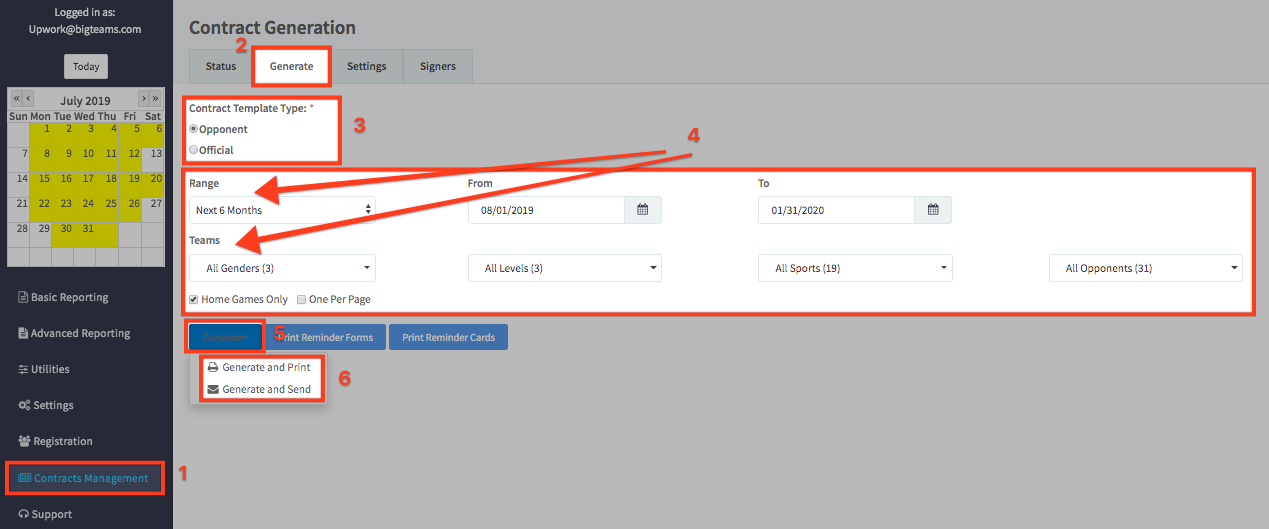 How do I use electronic contracts?