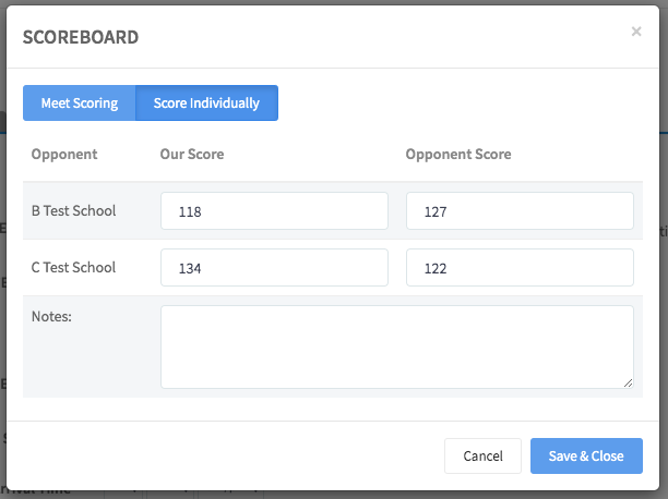 For admins: How do I manage scores?