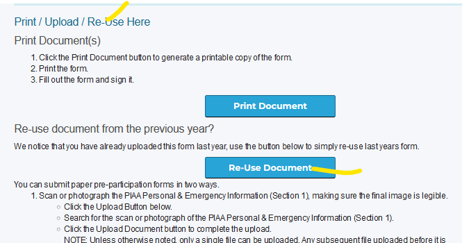 Returning Family "Sign In As" Feature (Student Central)